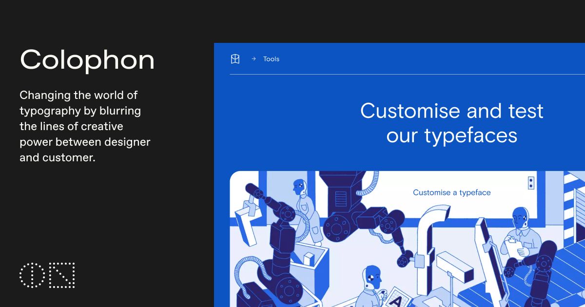Colophon Foundry Typography E-Commerce